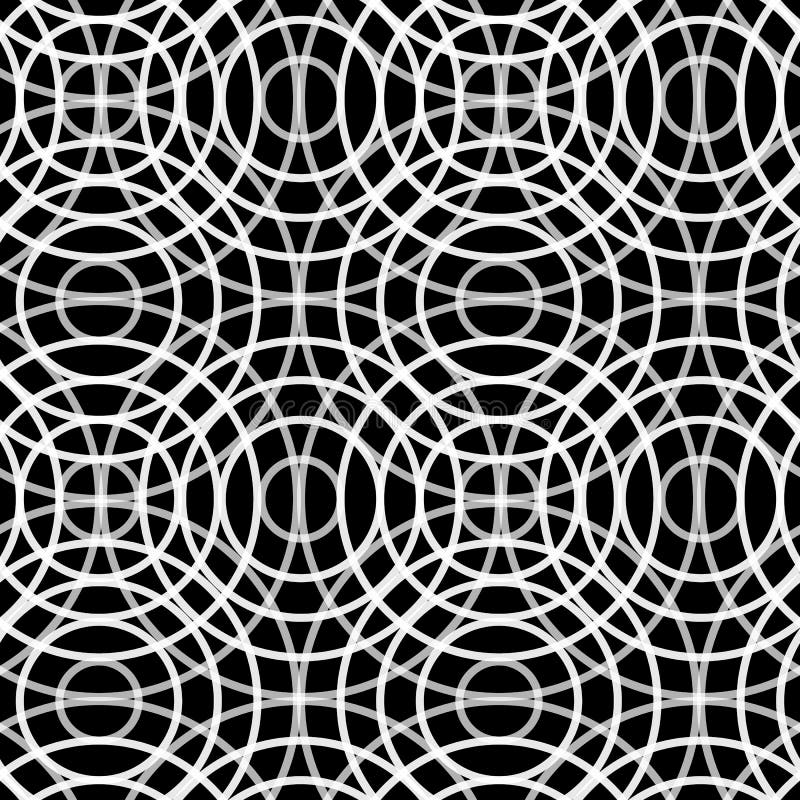 Vector Geometric Pattern. Seamless Braided Linear Pattern Stock ...
