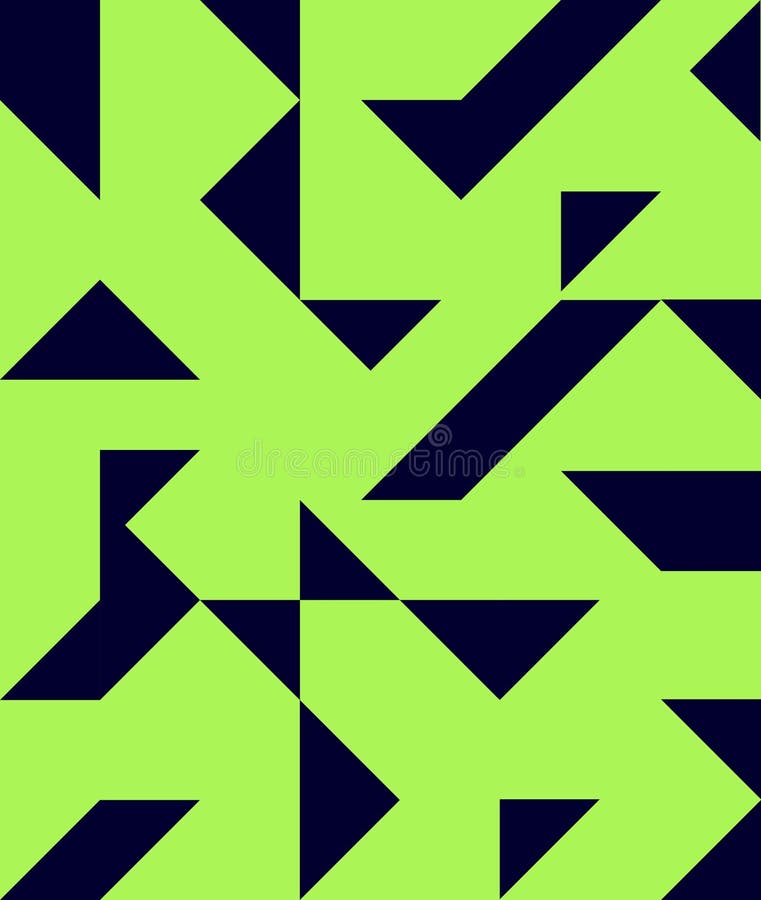 Vector Geometric Pattern With Triangles Modern Stylish Abstract