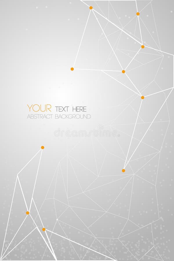 Vector Geometric Polygon Background Stock Vector - Illustration of ...