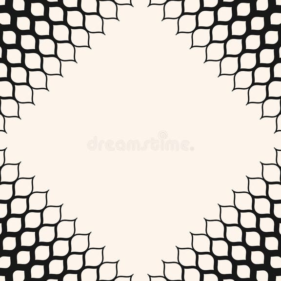 Vector Geometric Seamless Pattern with Halftone Transition Effect in ...