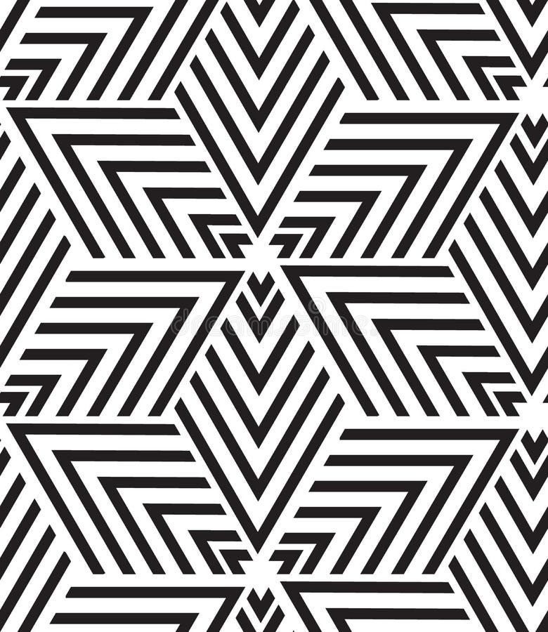 Vector Seamless Pattern. Modern Stylish Texture. Repeating Geometric ...