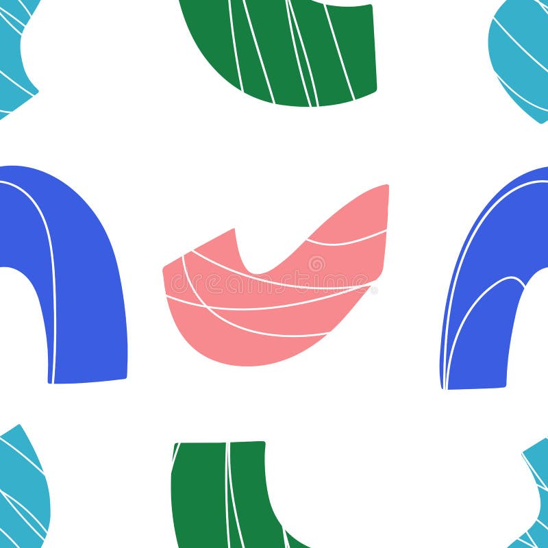 Vector Geometric Seamless Pattern. Repeating Abstract Background Stock ...