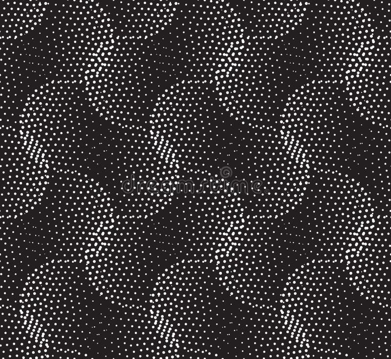 Vector Geometric Seamless Pattern. Repeating Abstract Dots Stock Vector ...