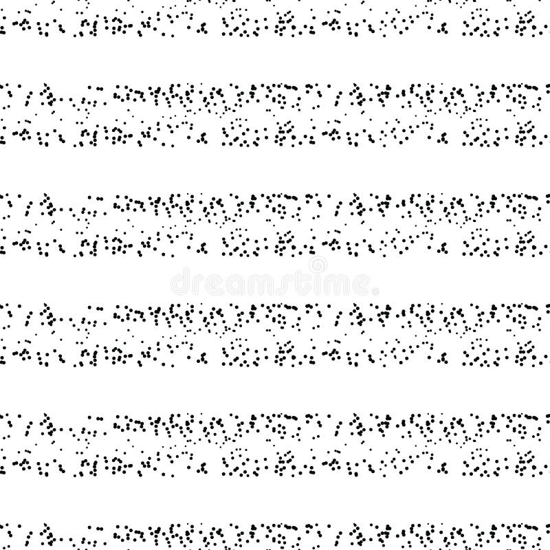 Vector Geometric Seamless Pattern. Repeating Abstract Dots Stock Vector ...