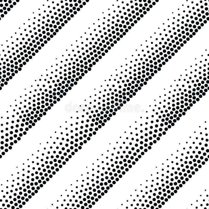 Vector Geometric Seamless Pattern. Repeating Abstract Dots Stock Vector ...