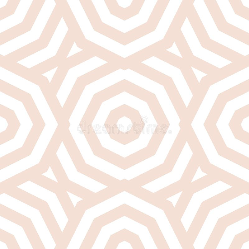 Vector Geometric Seamless Pattern. Simple Abstract Texture with Lines ...