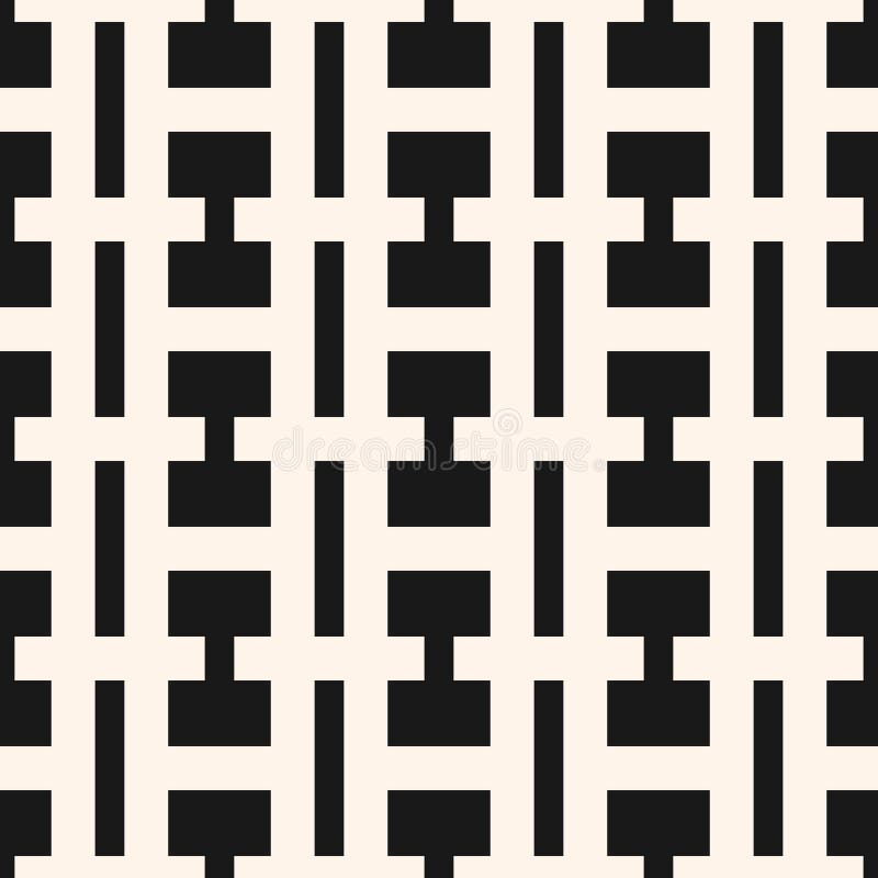 Abstract Black White Net Seamless Background Stock Illustrations ...