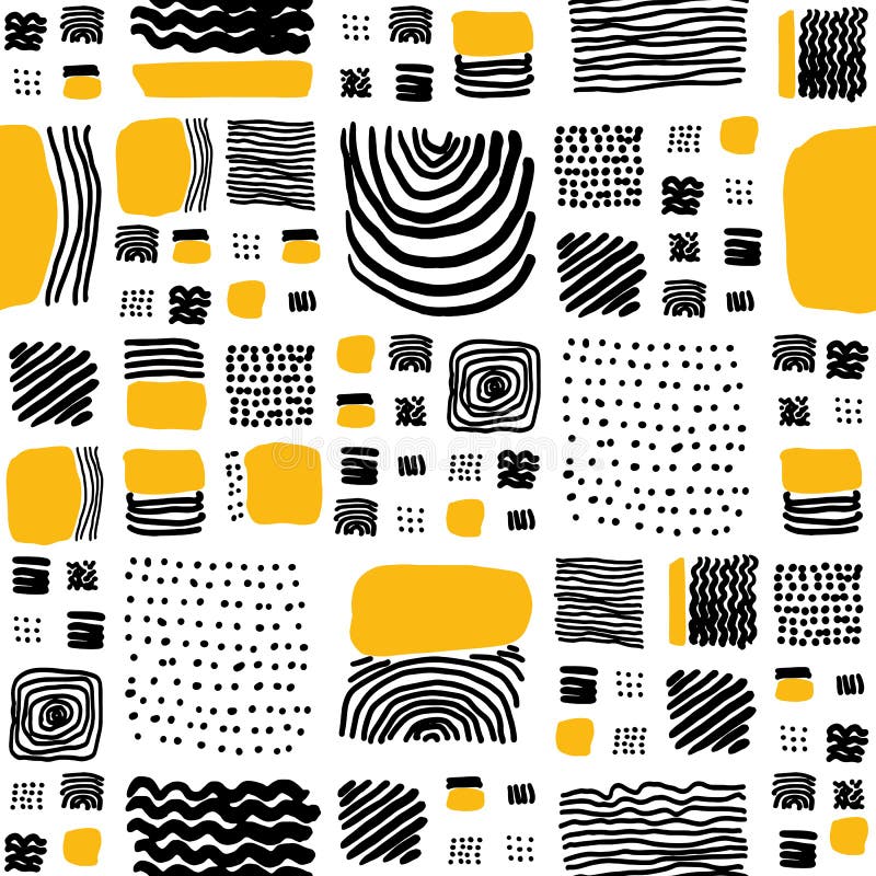 Vector Geometric Seamless Pattern. Universal Repeating Abstract ...