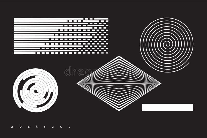 Vector Geometric Shapes Collection for Design Stock Vector ...