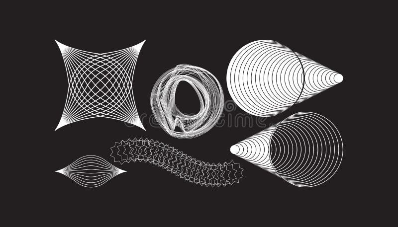 Vector Geometric Shapes Collection for Design Stock Vector ...