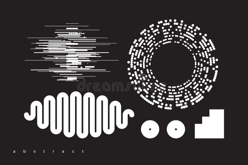 Vector Geometric Shapes Collection for Design Stock Vector ...