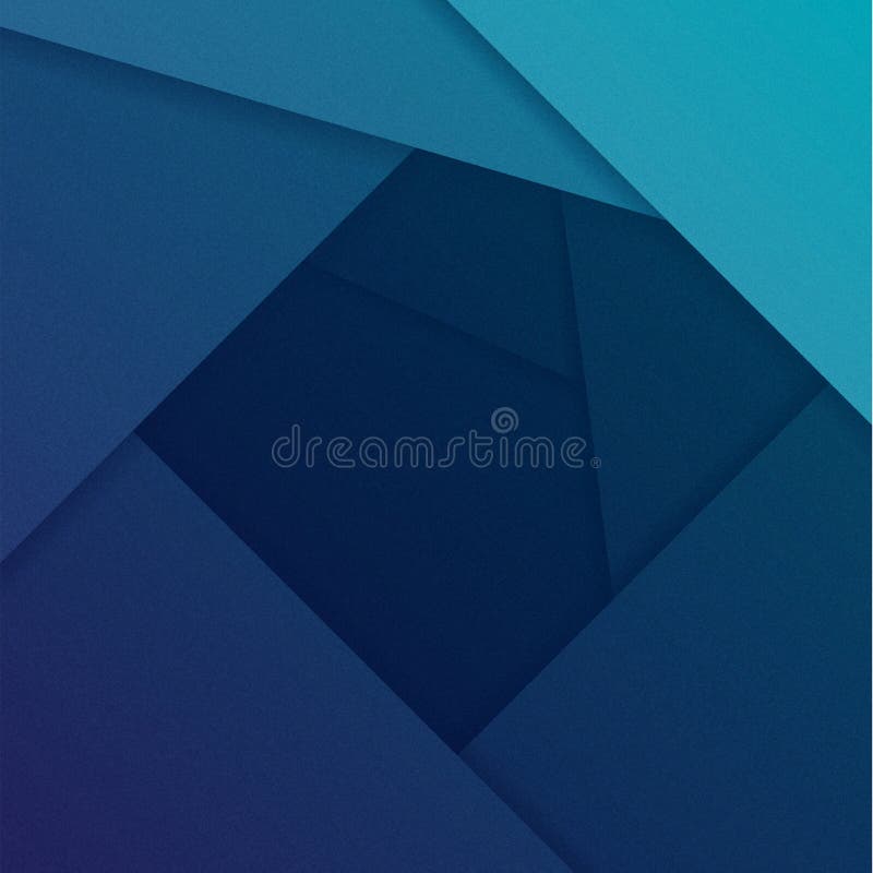 Blue Decorative Element with Vivid Colors. Stock Illustration ...