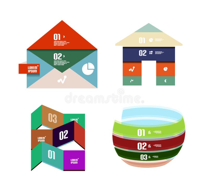 Vector geometric templates stock vector. Illustration of decoration ...