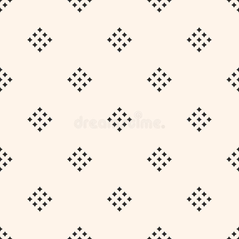 Vector Geometric Pattern with Small Diamond Shapes, Tiny Rhombus Stock ...