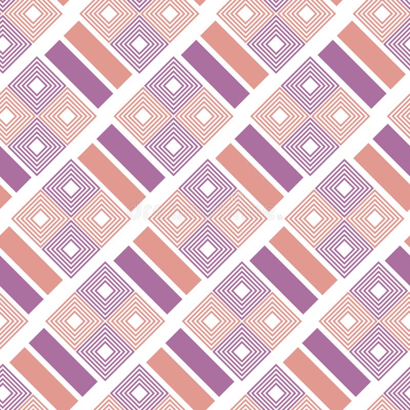 Vector Geometrical Square Boxes and Lines Seamless Stock Vector ...