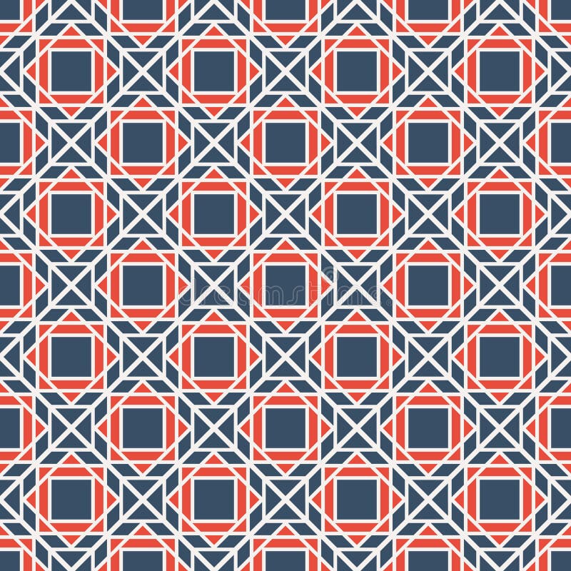 Vector geometrisch patroon vector illustratie. Illustration of sier ...