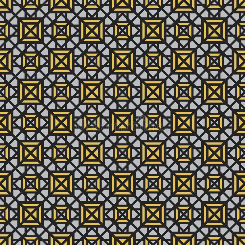 Vector geometrisch patroon vector illustratie. Illustration of sier ...