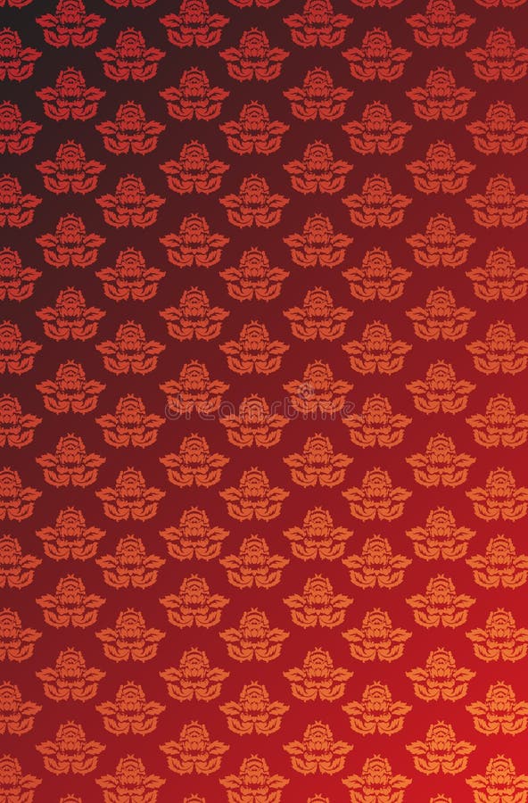 Vector glamour wallpaper stock vector. Illustration of graphic - 7043348