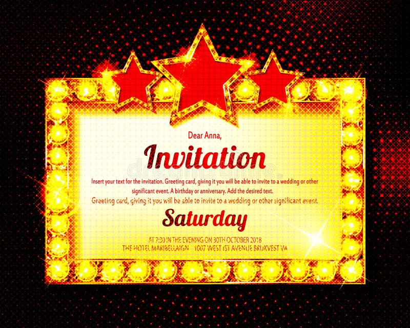 Vector Glass Banner with Shining Lights Stock Vector - Illustration of ...