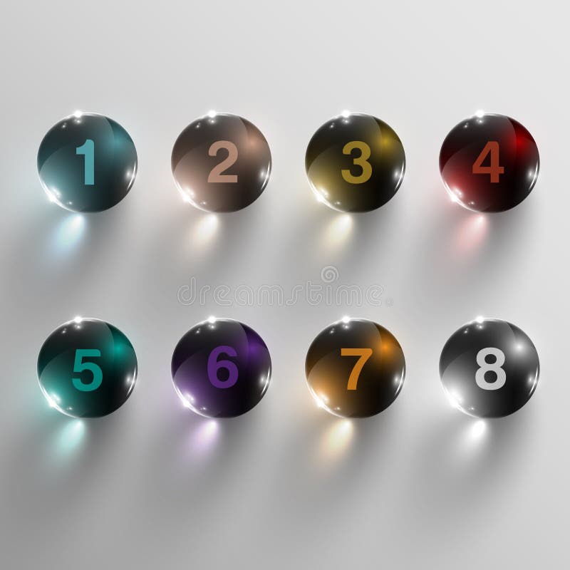 Vector Glass Design Concept Template Stock Vector - Illustration of ...