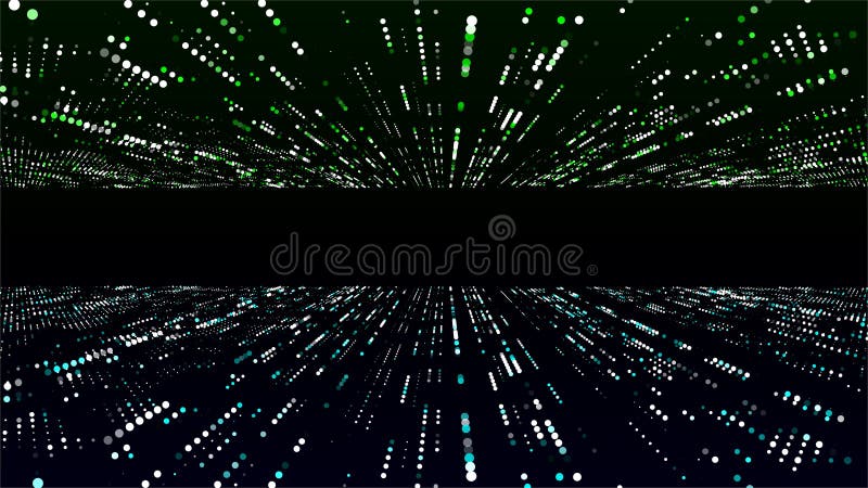 Vector Glitch Double Texture Background. Abstract Halftone with Noise Effect and Dots. Screen ...