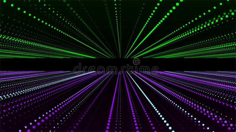 Vector Glitch Double Texture Background. Abstract Halftone with Noise ...