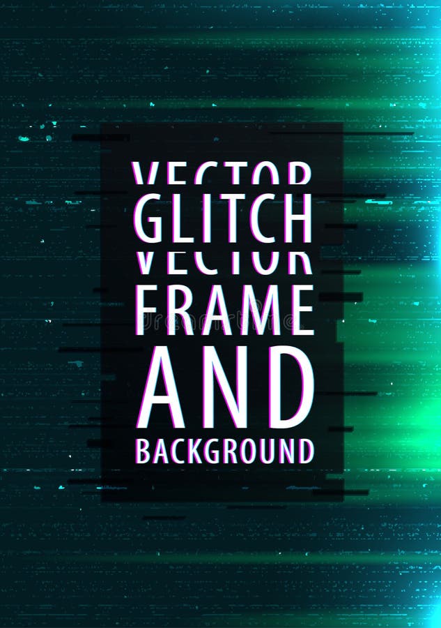 Vector glitch texture. stock vector. Illustration of computer - 140472837