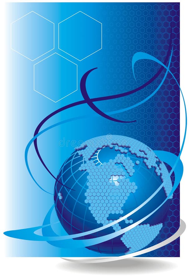 Vector Global Cellular Network Stock Vector - Illustration of concepts ...