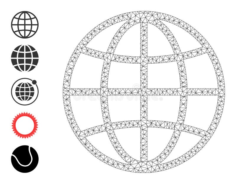 Triangulated Sphere Stock Illustrations – 142 Triangulated Sphere Stock ...