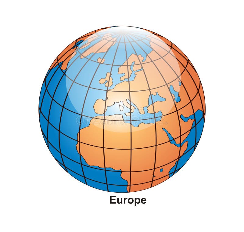 Globe Europe Vector Stock Illustrations – 56,588 Globe Europe Vector ...