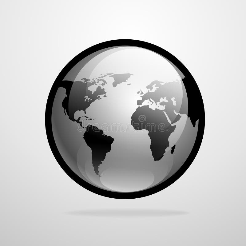 220+ World globe silhouette Free Stock Photos - StockFreeImages