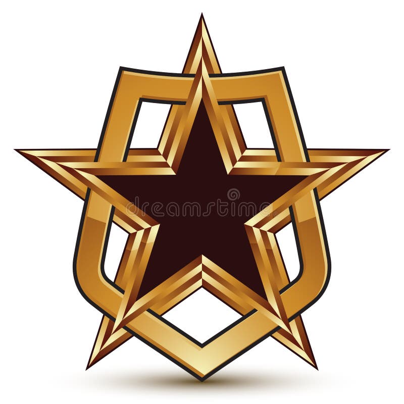 3d Star Logo Png