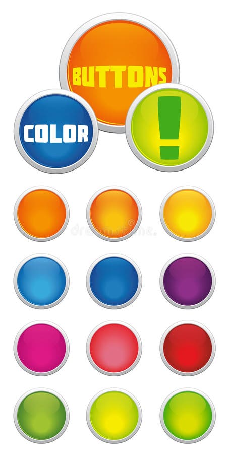 Vector glossy buttons stock vector. Illustration of shadow - 13119225 Vector glossy buttons stock vector. Illustration of shadow - 13119225