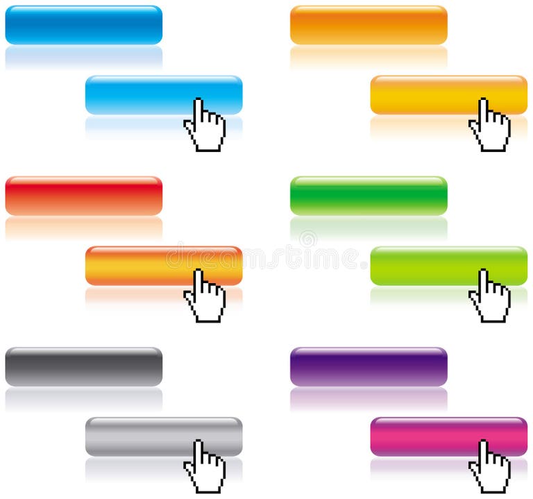 Highlighted Buttons Stock Illustrations – 434 Highlighted Buttons Stock ...