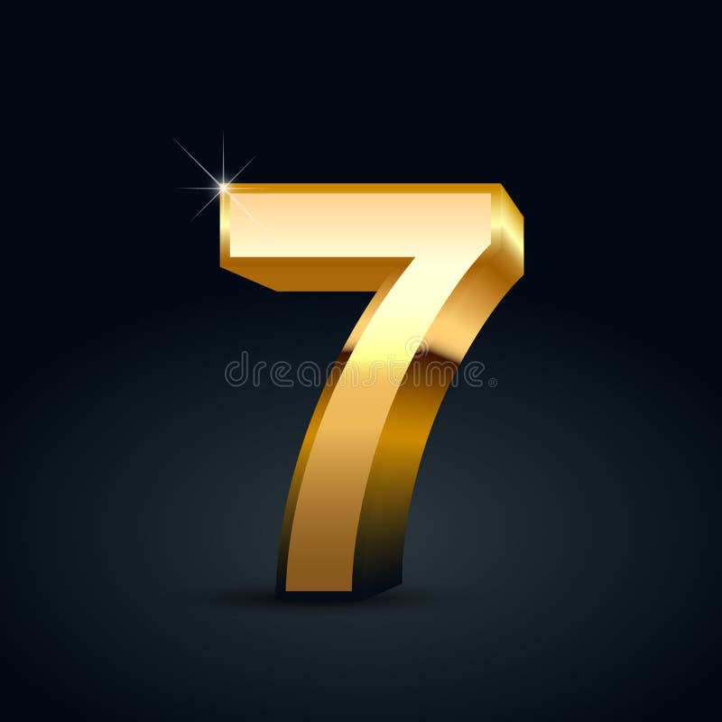 Vector Gold Letter a Lowercase Isolated on Black Background Stock ...