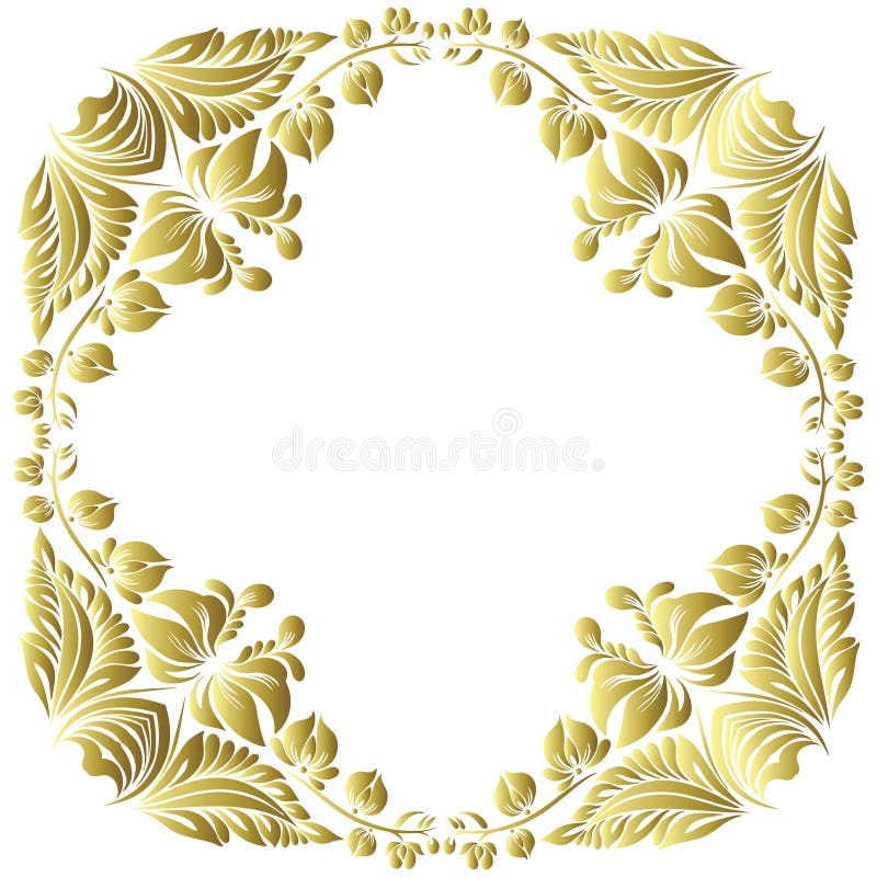 Vector gold pattern stock vector. Illustration of gold - 100068630