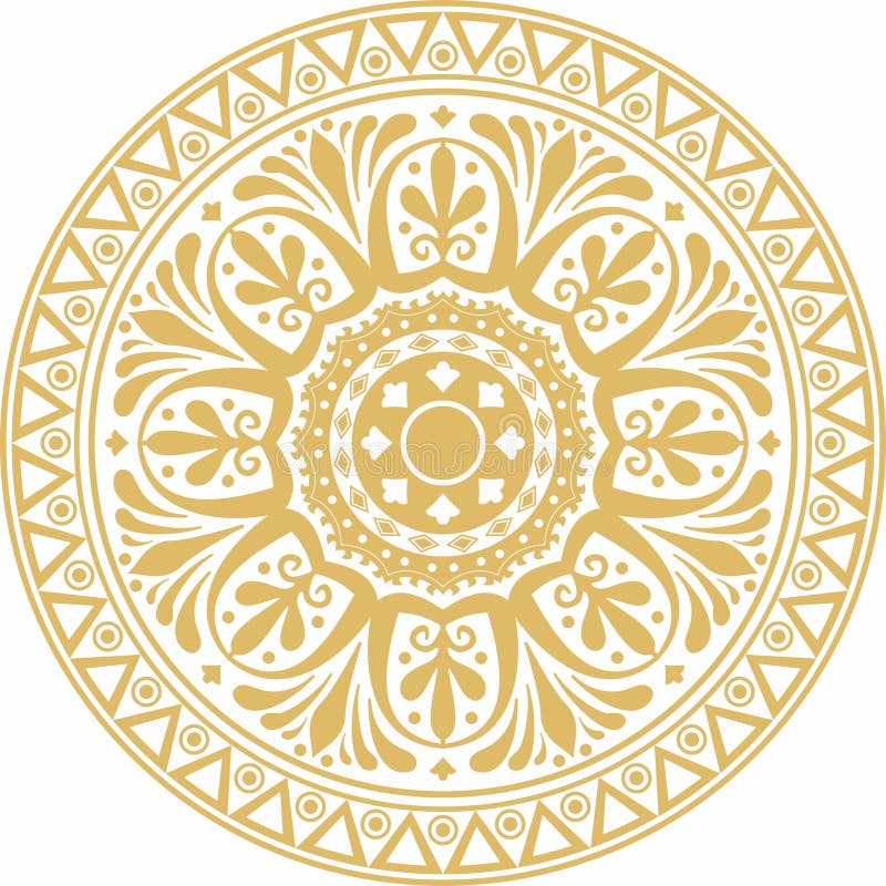 Gold Roman Pattern Stock Illustrations – 1,533 Gold Roman Pattern Stock ...