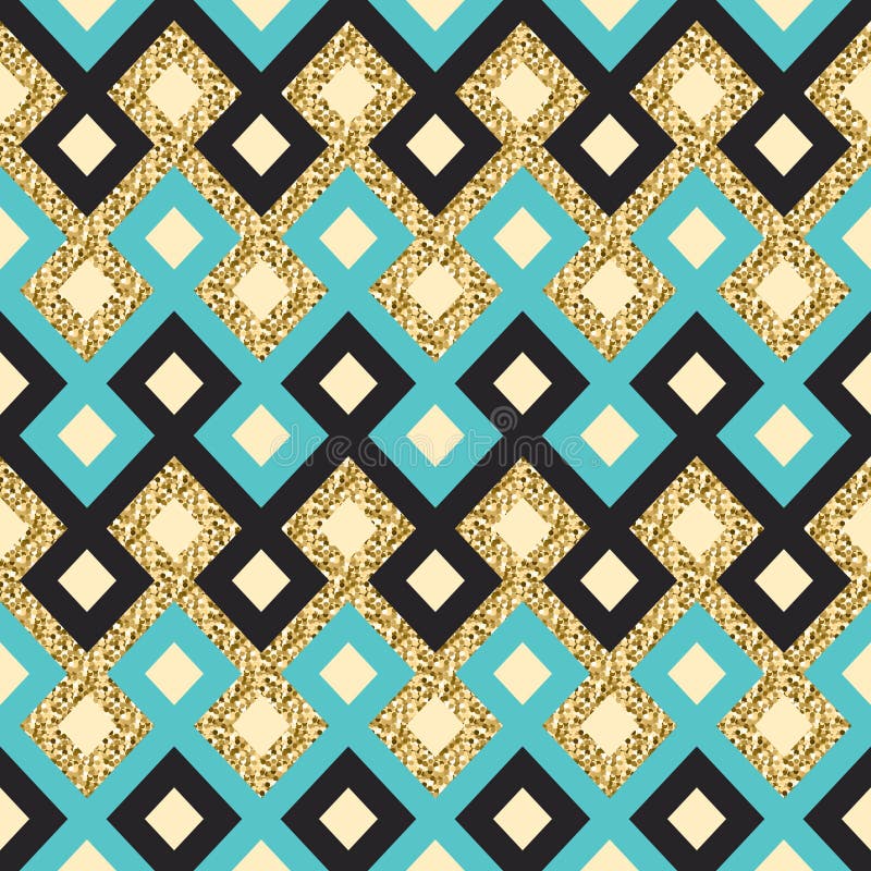 Vector Golden Arabic Pattern Stock Vector - Illustration of business ...