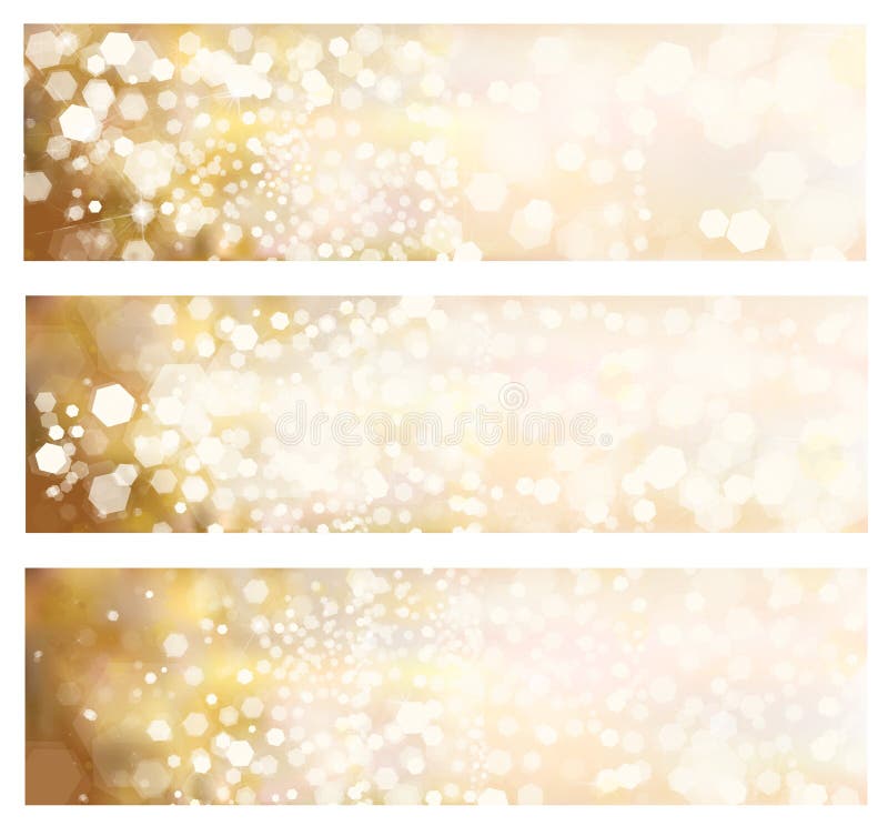 Vector golden banners. stock vector. Illustration of gold - 82178449