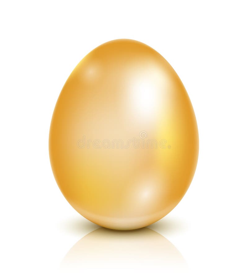 Vector Golden egg stock vector. Illustration of valuable - 29025179