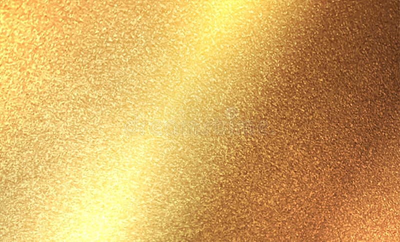 Vector Golden Foil Background Template for Cards, Hand Drawn Backdrop ...