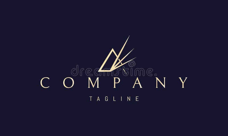 Triangle from Three Separate Parts Stock Vector - Illustration of arrow ...