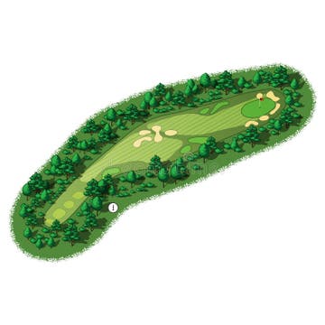 Golf Course Layout Design Stock Illustrations – 1,187 Golf Course ...
