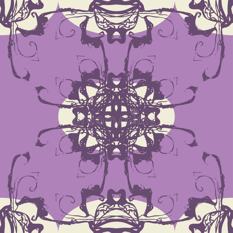 Vector Gothic Seamless Pattern Stock Vector - Illustration of ornate ...