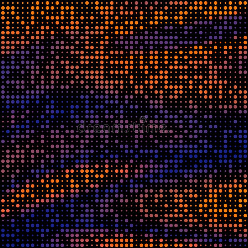 Vector Gradient Color Dot Background New Abstract Illustration Stock ...