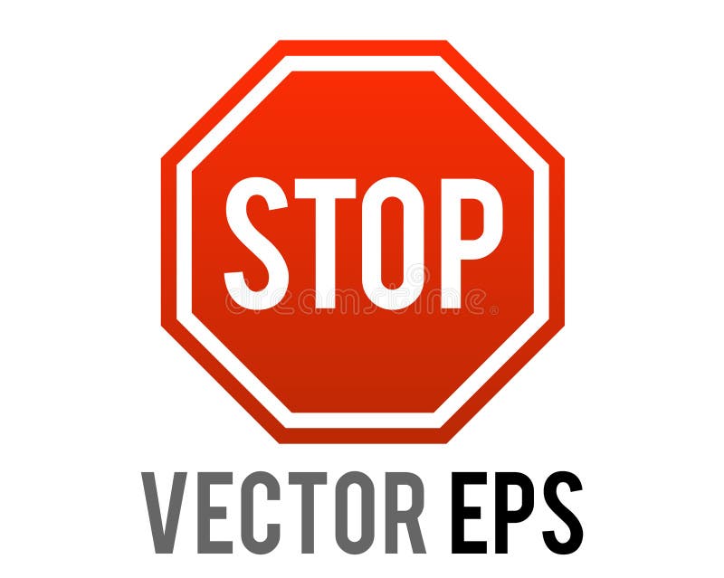 Stop Red Octagonal Stop-hand Sign for Prohibited Activities Stock ... Stop Red Octagonal Stop-hand Sign for Prohibited Activities Stock ...