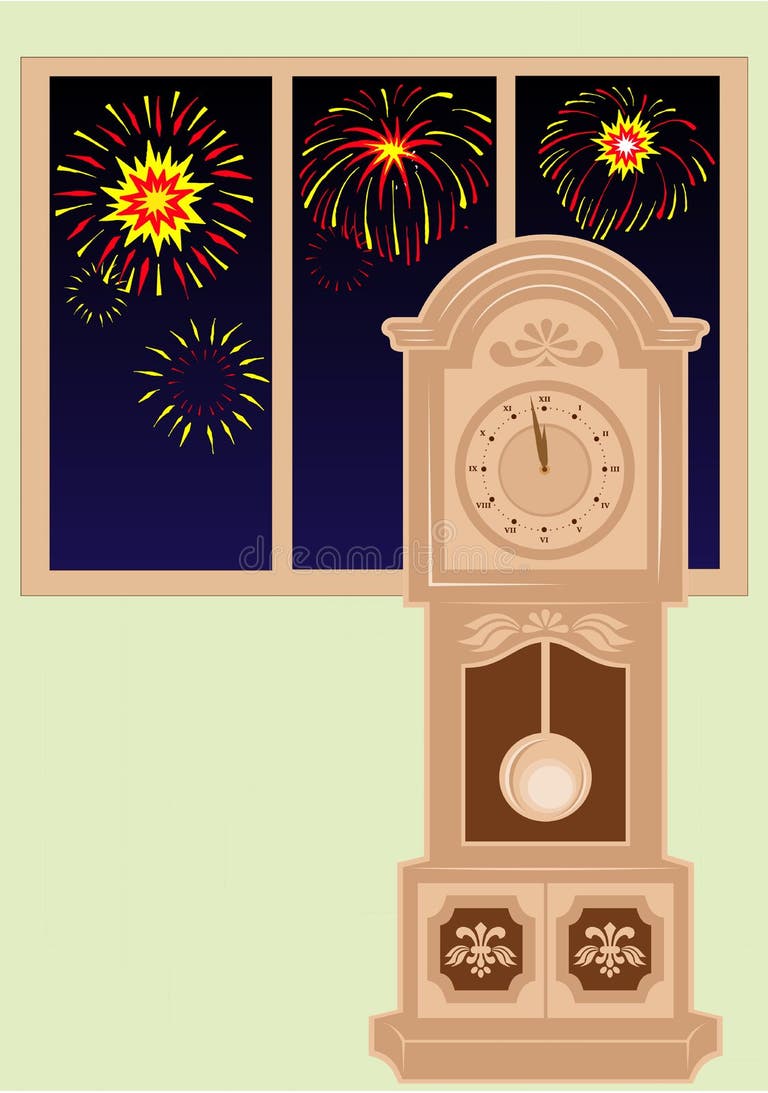 Grandfather Clock Vector Stock Illustrations – 1,036 Grandfather Clock ...