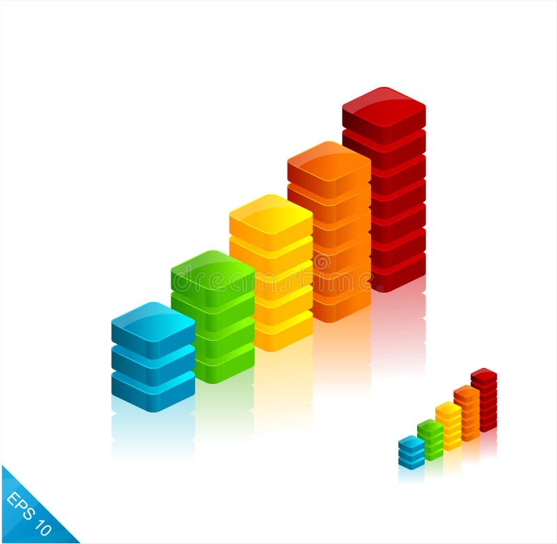 Glossy diagram stock vector. Illustration of abstract - 8629199