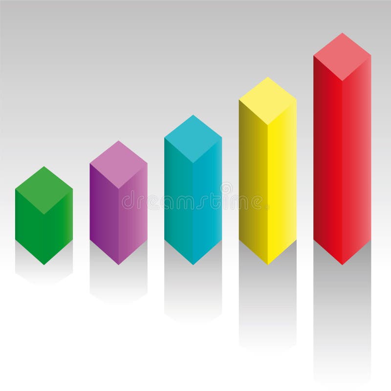 Vector Graph stock vector. Illustration of progress, data - 9999408