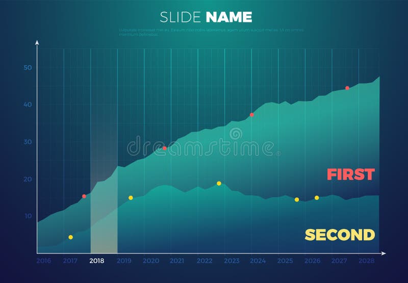 Vector Graph Design with Infographic Template. Data Visualization for ...